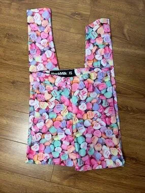 Blackmilk | Pants & Jumpsuits | Blackmilk Pastel Conversation Heart ...